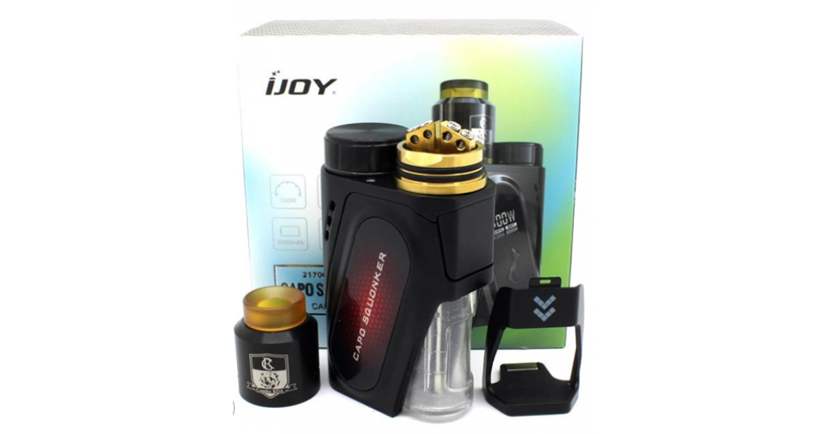IJOY CAPO Squonker kit - Čierna | Smoke Factory